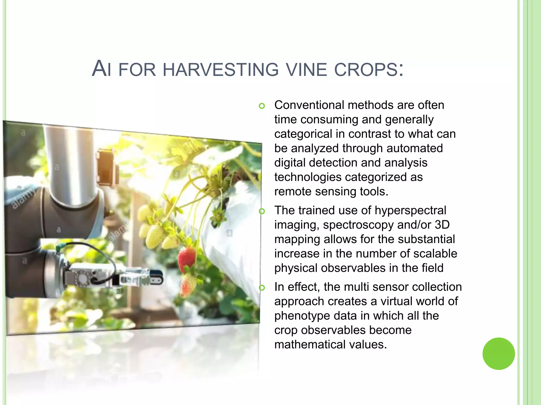 Artificial intelligence in agriculture | PPTX