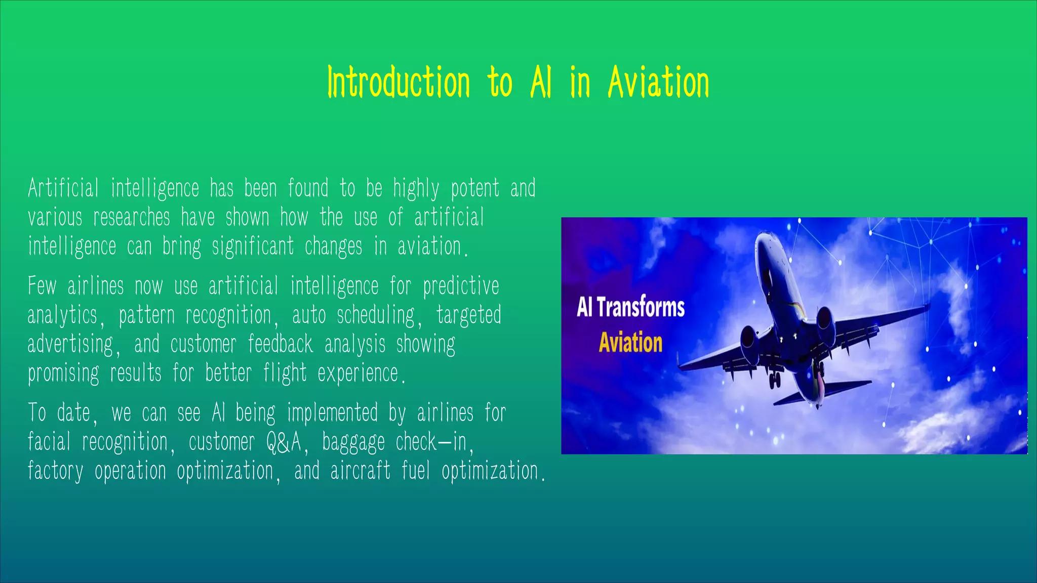 Artificial intelligence in aviation | PDF