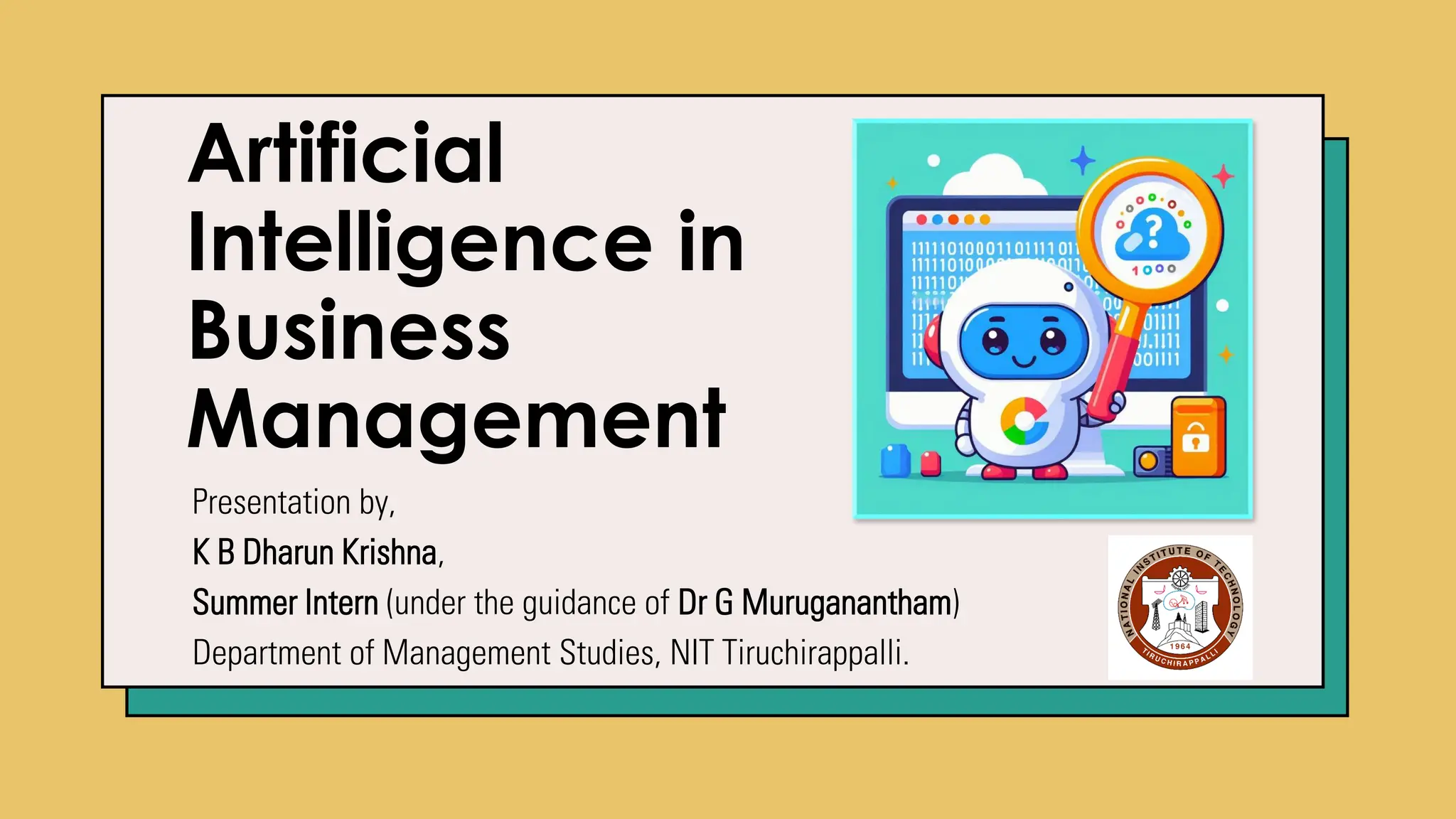 Artificial Intelligence in Business Management | PDF