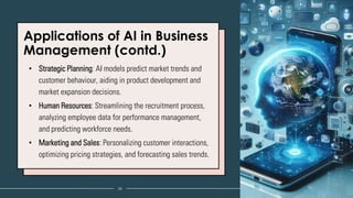 Artificial Intelligence in Business Management | PDF
