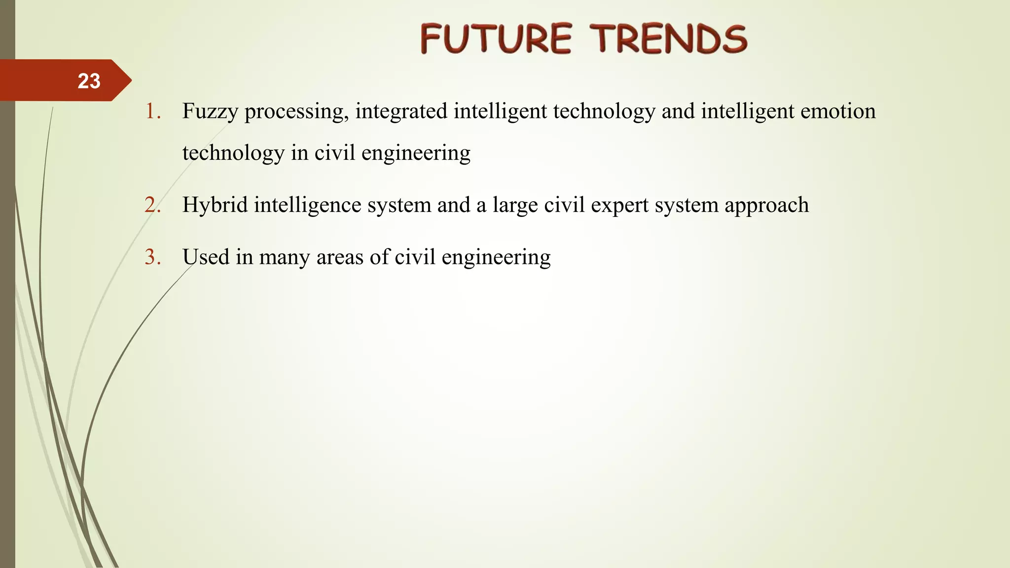 Artificial intelligence in civil engineering | PPTX