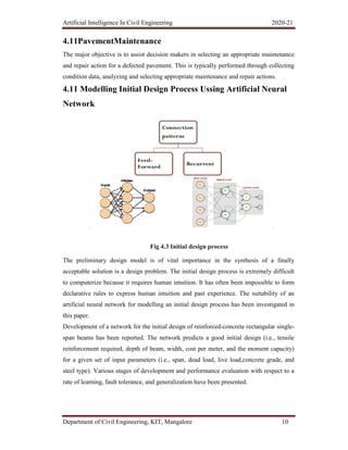 Artificial intelligence in civil engineering seminar report | PDF