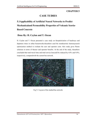 Artificial intelligence in civil engineering seminar report | PDF