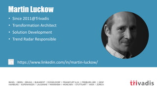 TechEvent 2019: Artificial Intelligence in Dev & Ops; Martin Luckow ...