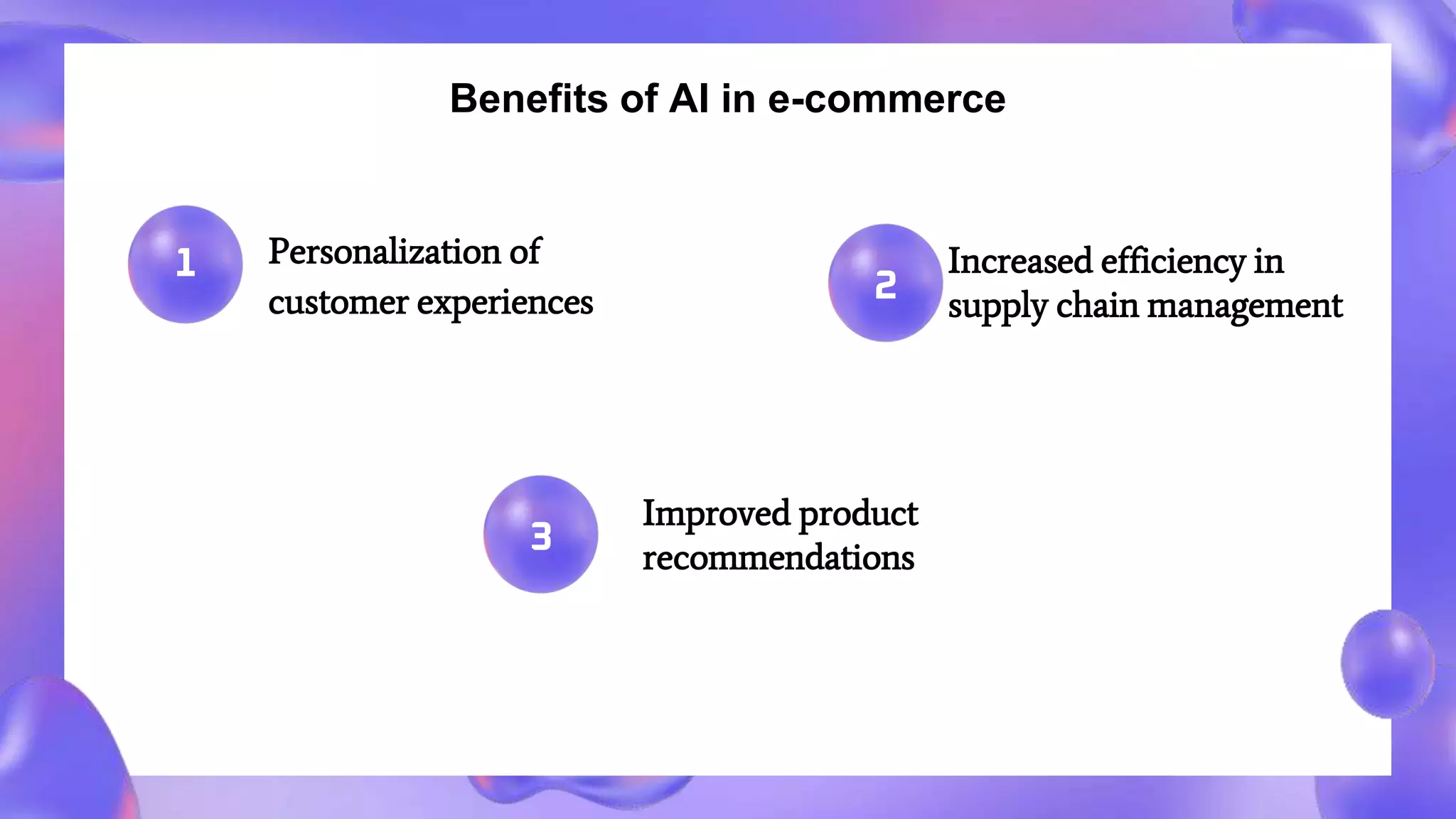 Artificial intelligence in e-commerce. | PPTX