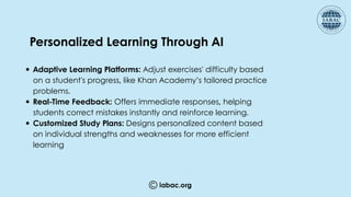 Artificial Intelligence in Education | IABAC | PDF