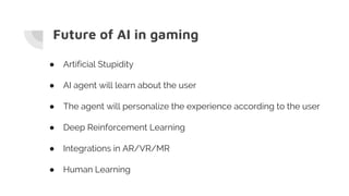 Artificial intelligence in gaming | PDF | Artificial Intelligence ...