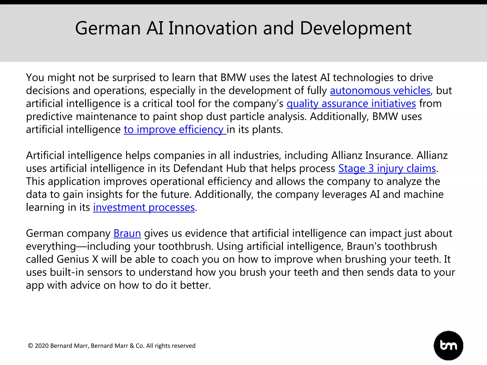 Artificial Intelligence in Germany | PPT