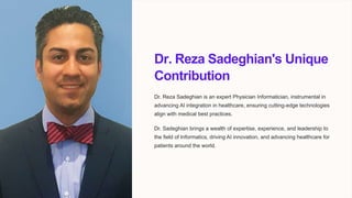 Artificial Intelligence in Healthcare by Reza Sadeghian | PPTX ...
