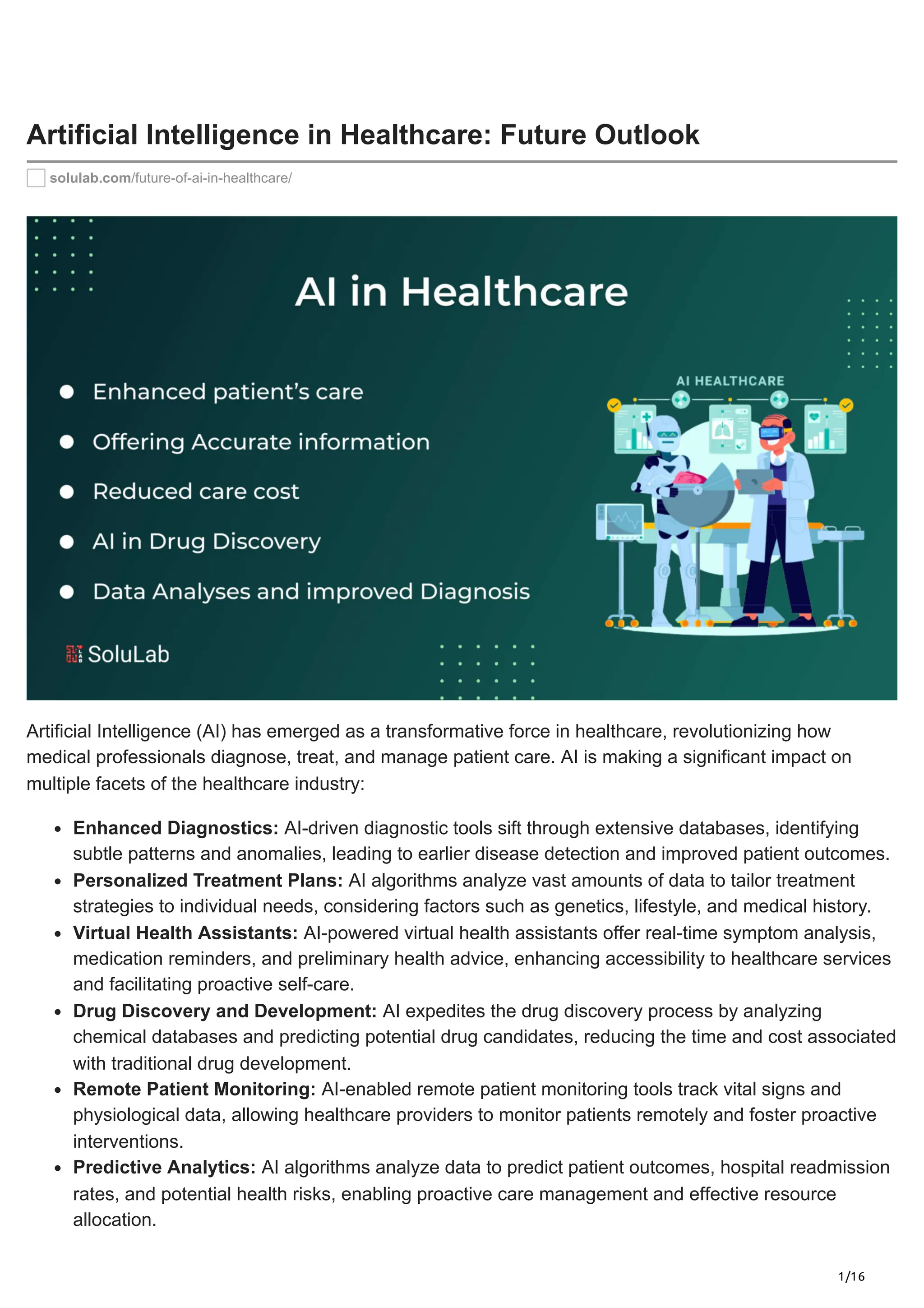 Artificial Intelligence in Healthcare Future Outlook.pdf