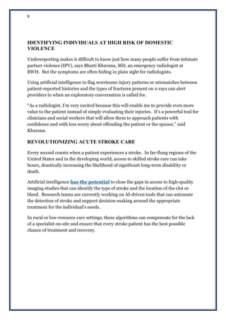 Artificial intelligence in healthcare quality and its impact by Dr ...