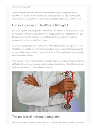 Artificial intelligence in healthcare revolutionizing personalized ...
