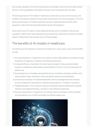 Artificial intelligence in healthcare revolutionizing personalized ...