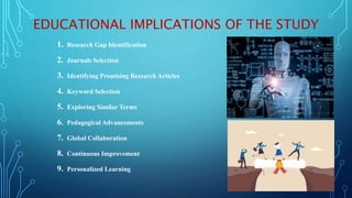 ARTIFICIAL INTELLIGENCE IN HIGHER EDUCATION A BIBLIOMETRIC ANALYSIS OF ...