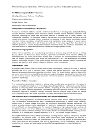 Artificial Intelligence In IVDs FDA Perspectives on Regulating AI-Based Diagnostic Tools.docx