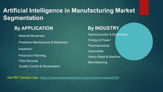 Artificial intelligence in manufacturing | PDF