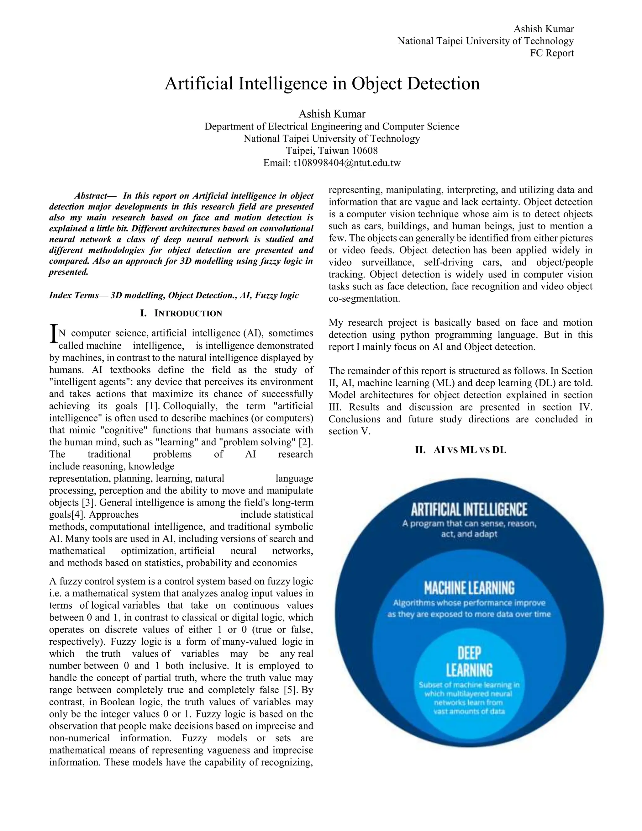 ArtificialIntelligenceInObjectDetection-Report.pdf