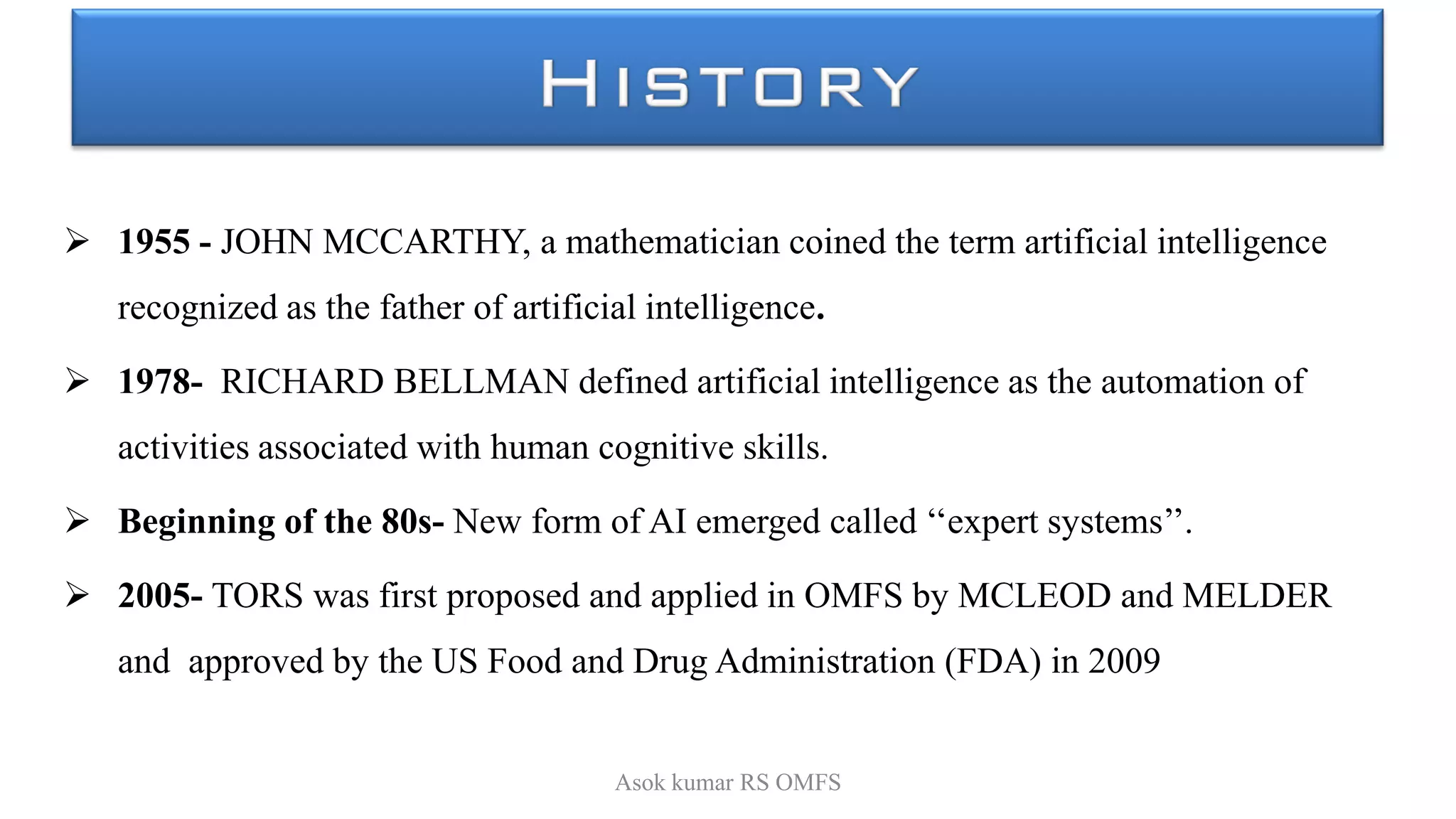Artificial intelligence in omfs | PDF