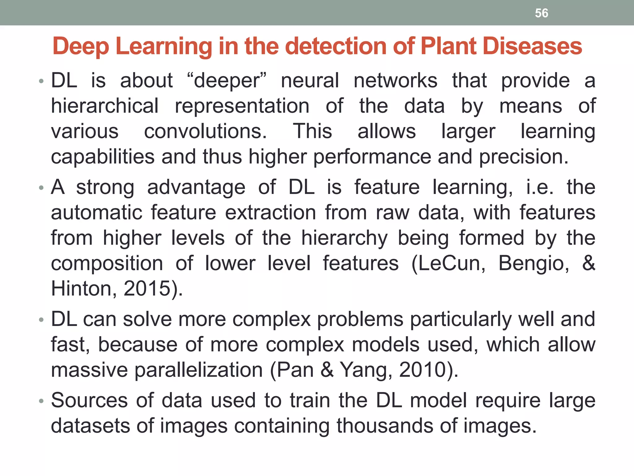 Artificial intelligence in plant disease detection | PPTX