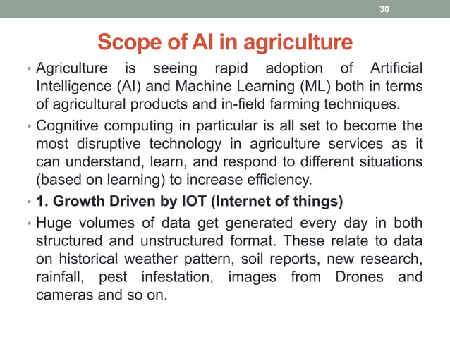 Artificial intelligence in plant disease detection | PPTX