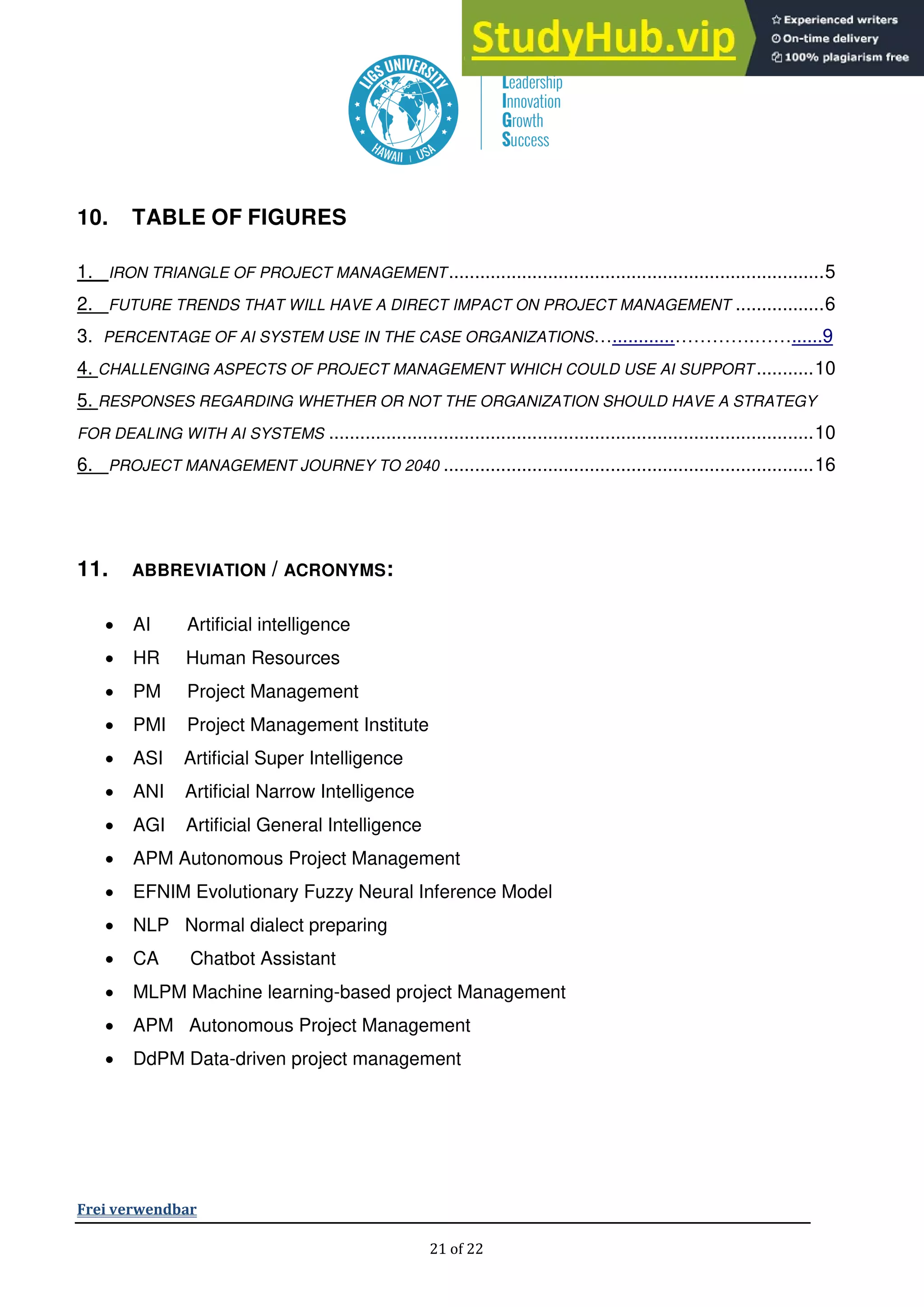Artificial Intelligence In Project Management Pdf Technology