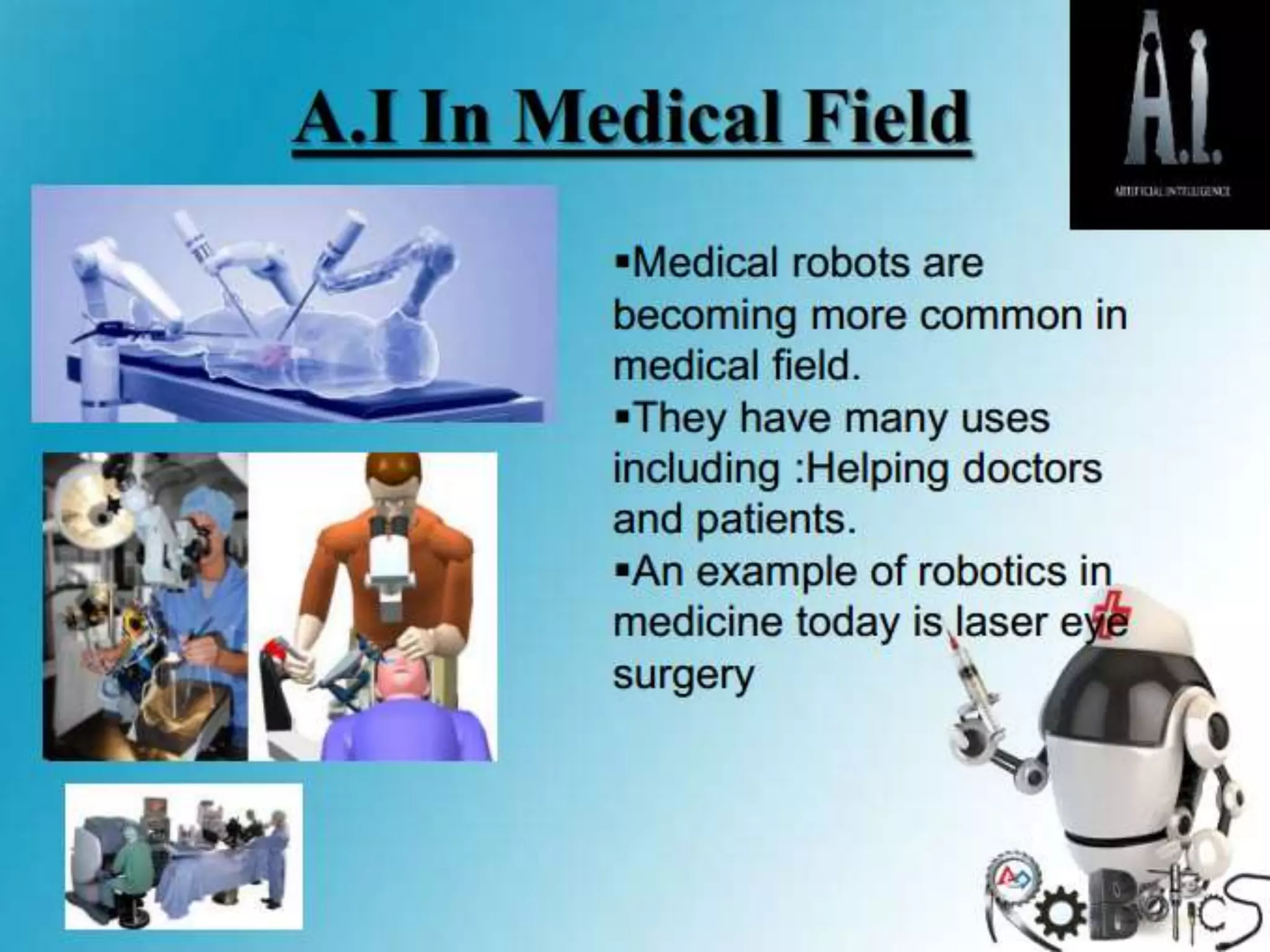 Artificial intelligence in robotics | PPT