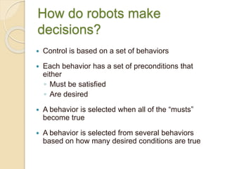 Artificial intelligence in robotics | PPT