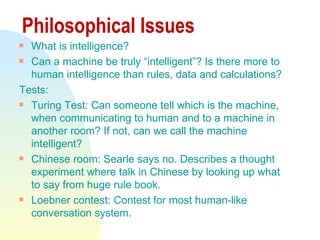 Artificial intelligence introduction | PPT