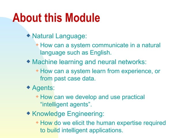 Artificial intelligence introduction | PPT