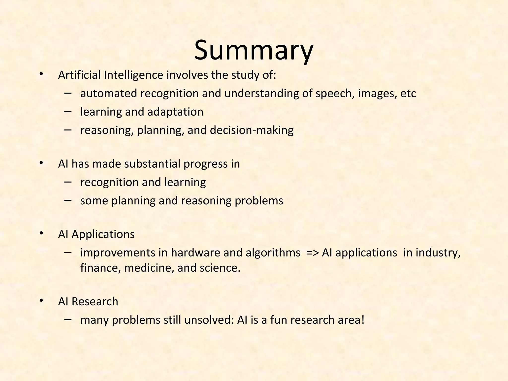 Artificial intelligence(introduction) | PPT