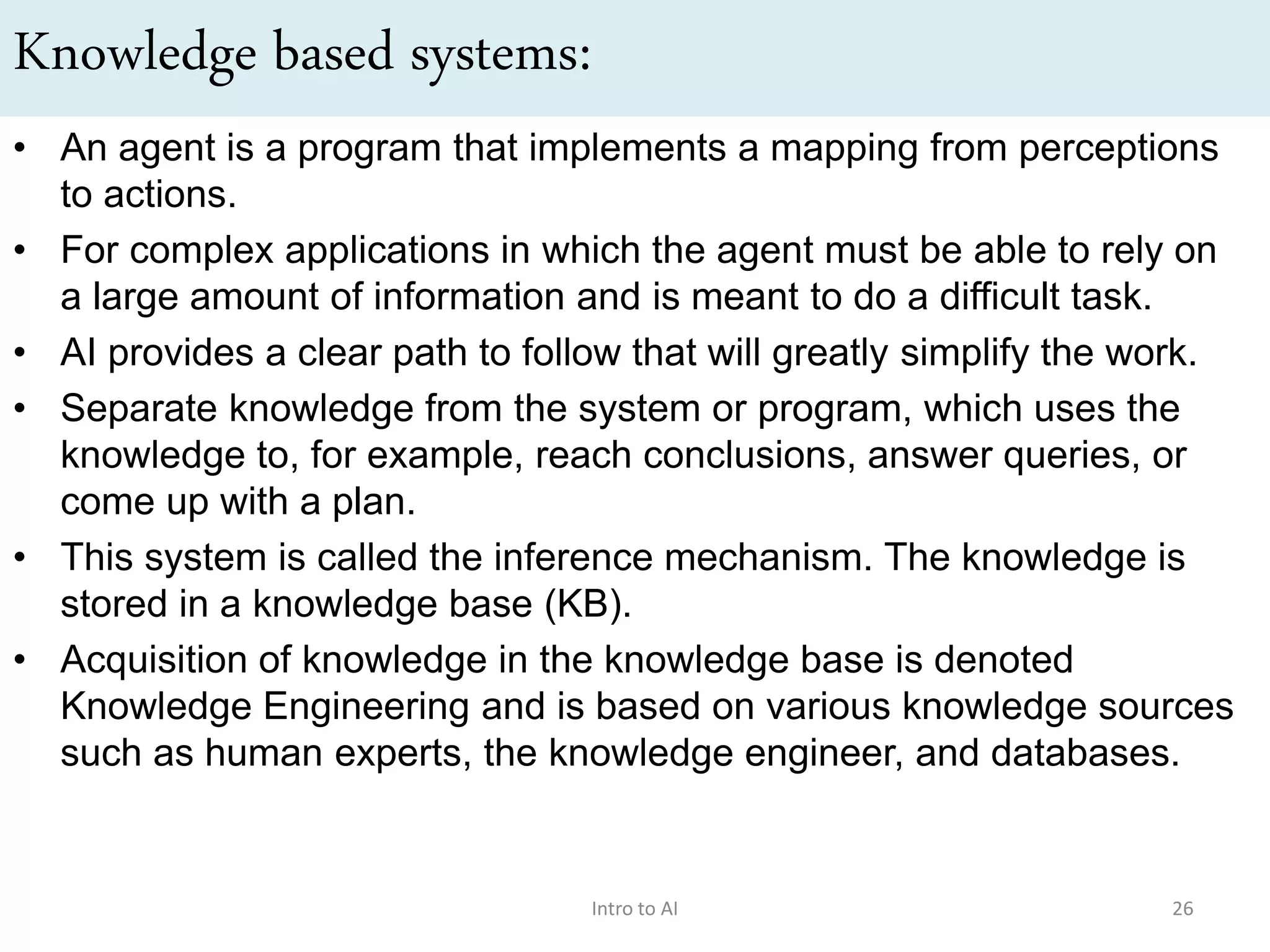 Artificial Intelligence Introduction Pptx Artificial Intelligence Technology And Computing