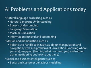 introduction to Artificial intelligence | PPTX