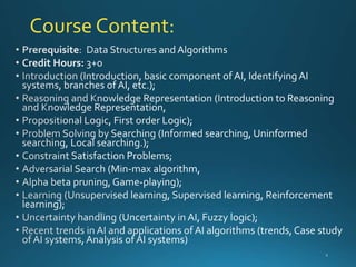 introduction to Artificial intelligence | PPTX