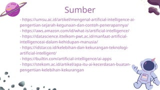 artificial intelligence (Kecerdasan buatan) | PPTX