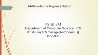 ARtificial Intelligence Knowledge Representation.pptx