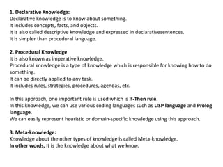 _Artificial_Intelligence_Knowledge_Representation (1).pptx | Programming Languages | Computing