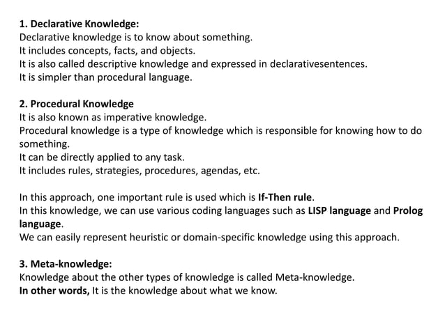 Artificialintelligenceknowledgerepresentation 1pptx 