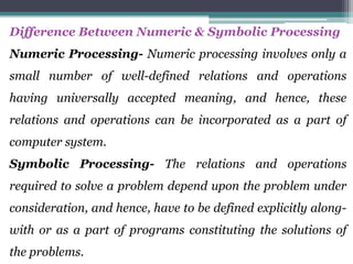 Artificial intelligence lecture 1 | PPT