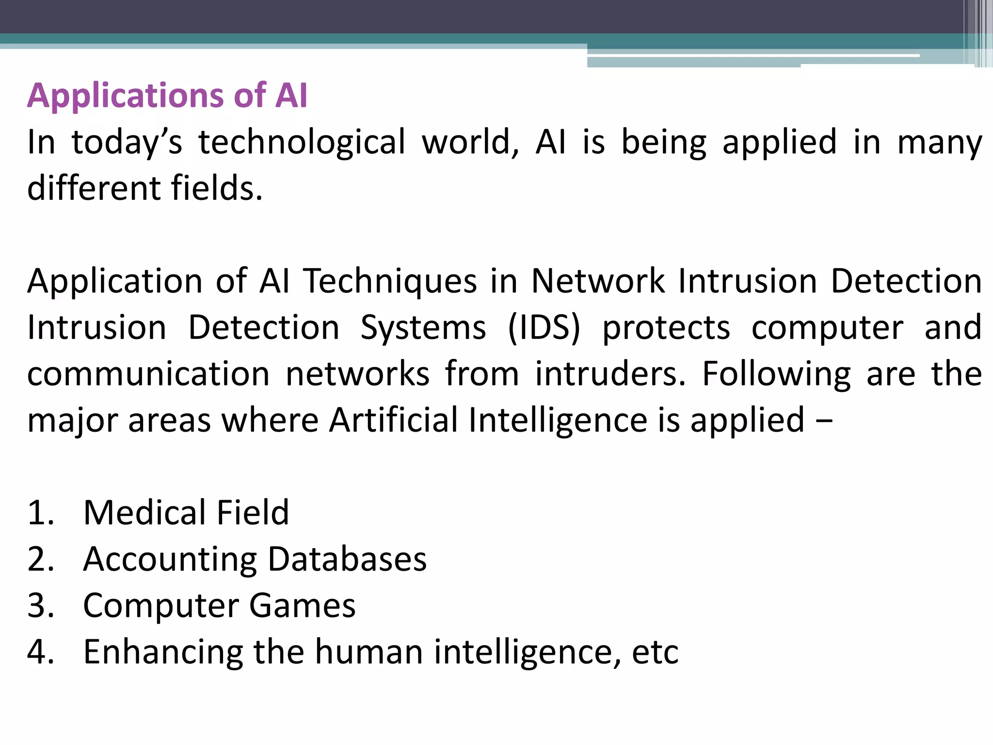 Artificial Intelligence Lecture-3 | PPT