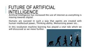 Artificial Intelligence & Machine learning | PPT