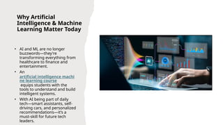 AI & ML Program at NIIT University Course_.pptx