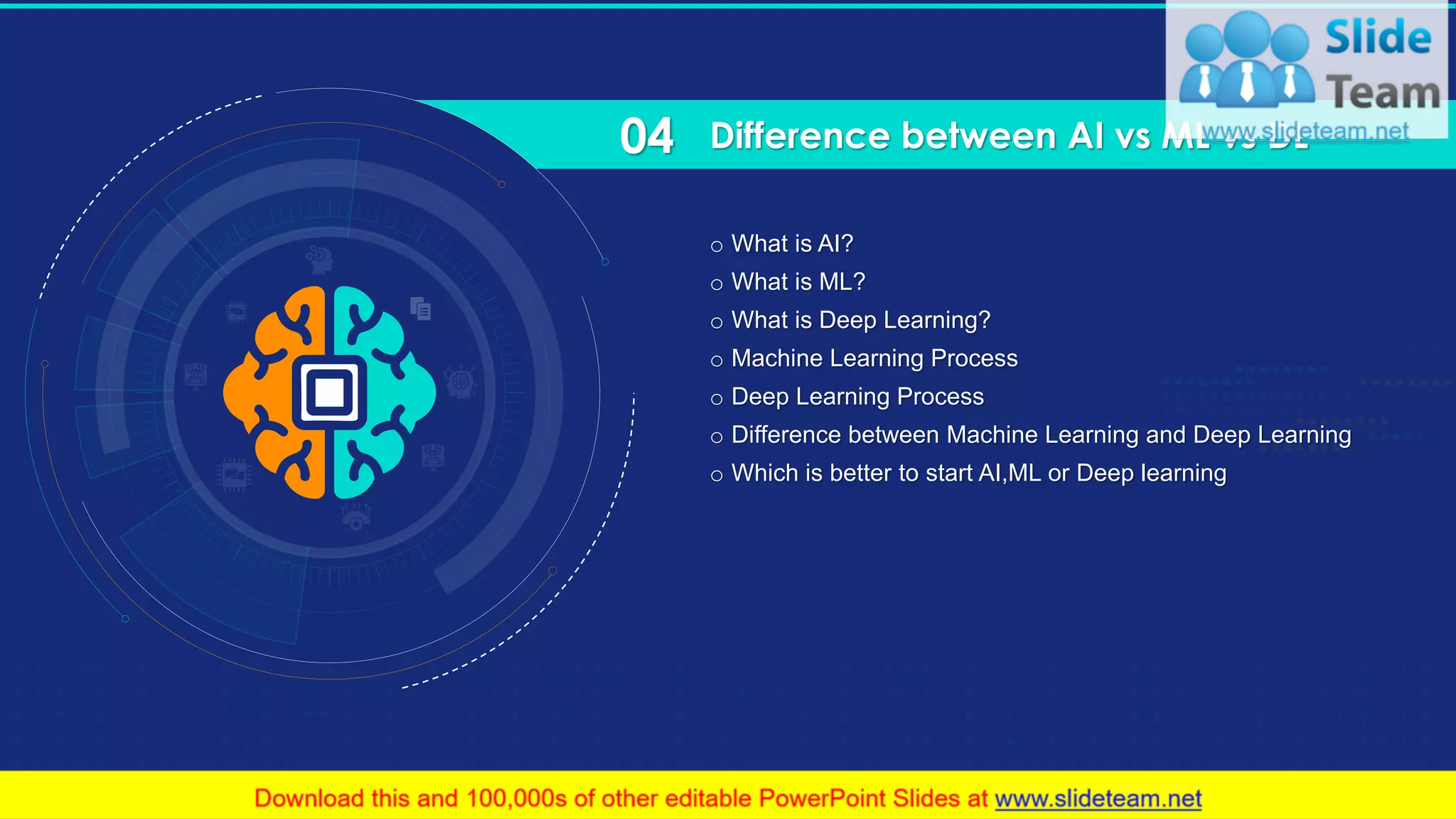 Artificial Intelligence Machine Learning Deep Learning PPT PowerPoint ...