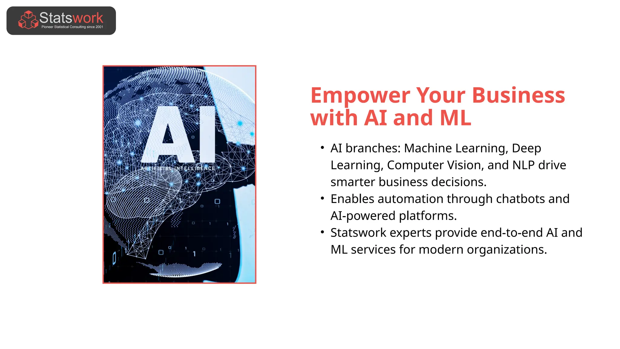 Artificial Intelligence & Machine Learning Solutions for Smarter ...