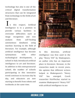 Artificial intelligence meets art and literature | PDF