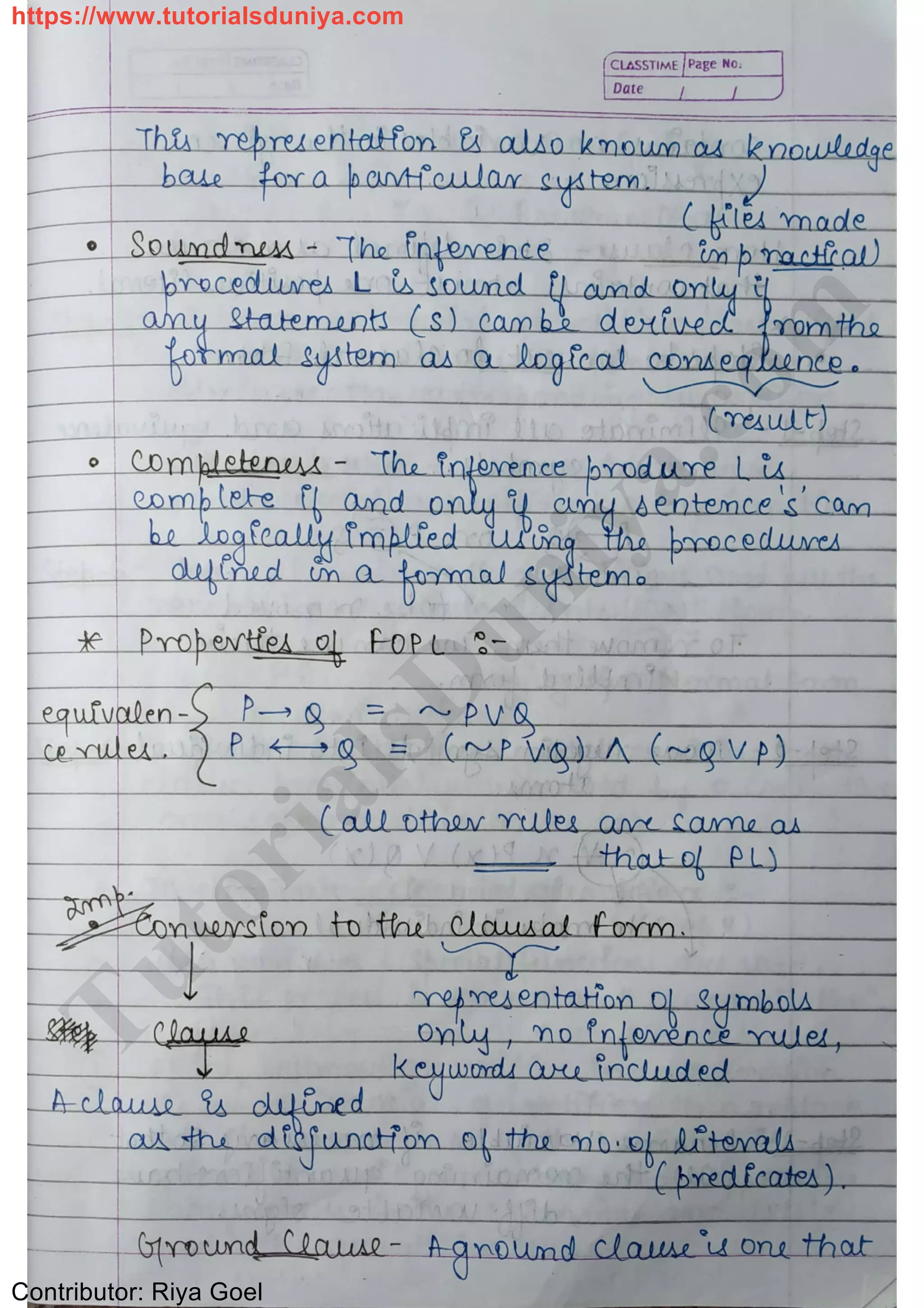 Artificial Intelligence Notes Tutorials Duniya Pdf Programming