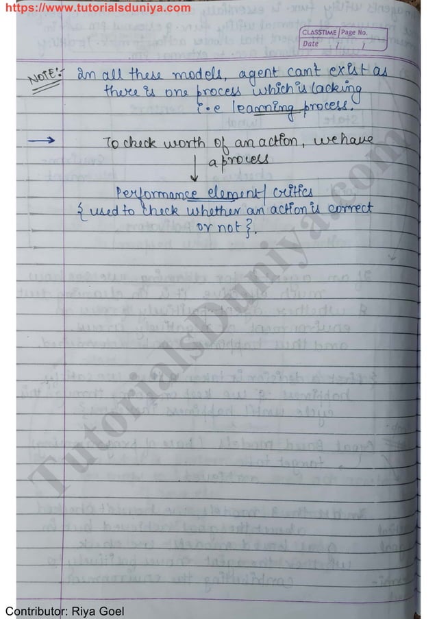 Artificial Intelligence Notes Tutorials Duniya Pdf Programming