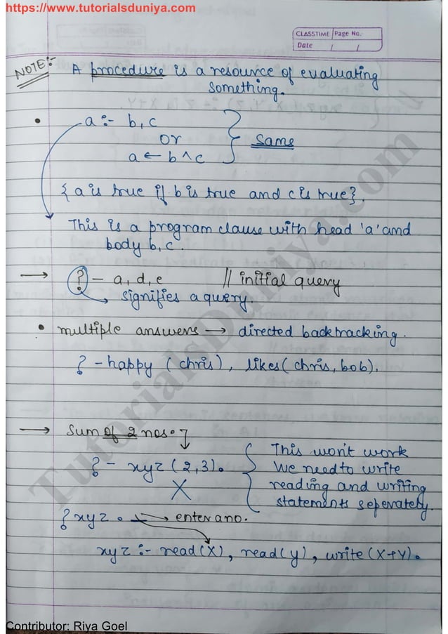 Artificial intelligence notes tutorials duniya | PDF | Programming ...