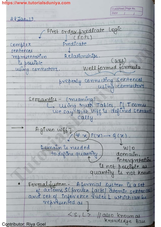 Artificial intelligence notes tutorials duniya | PDF | Programming ...