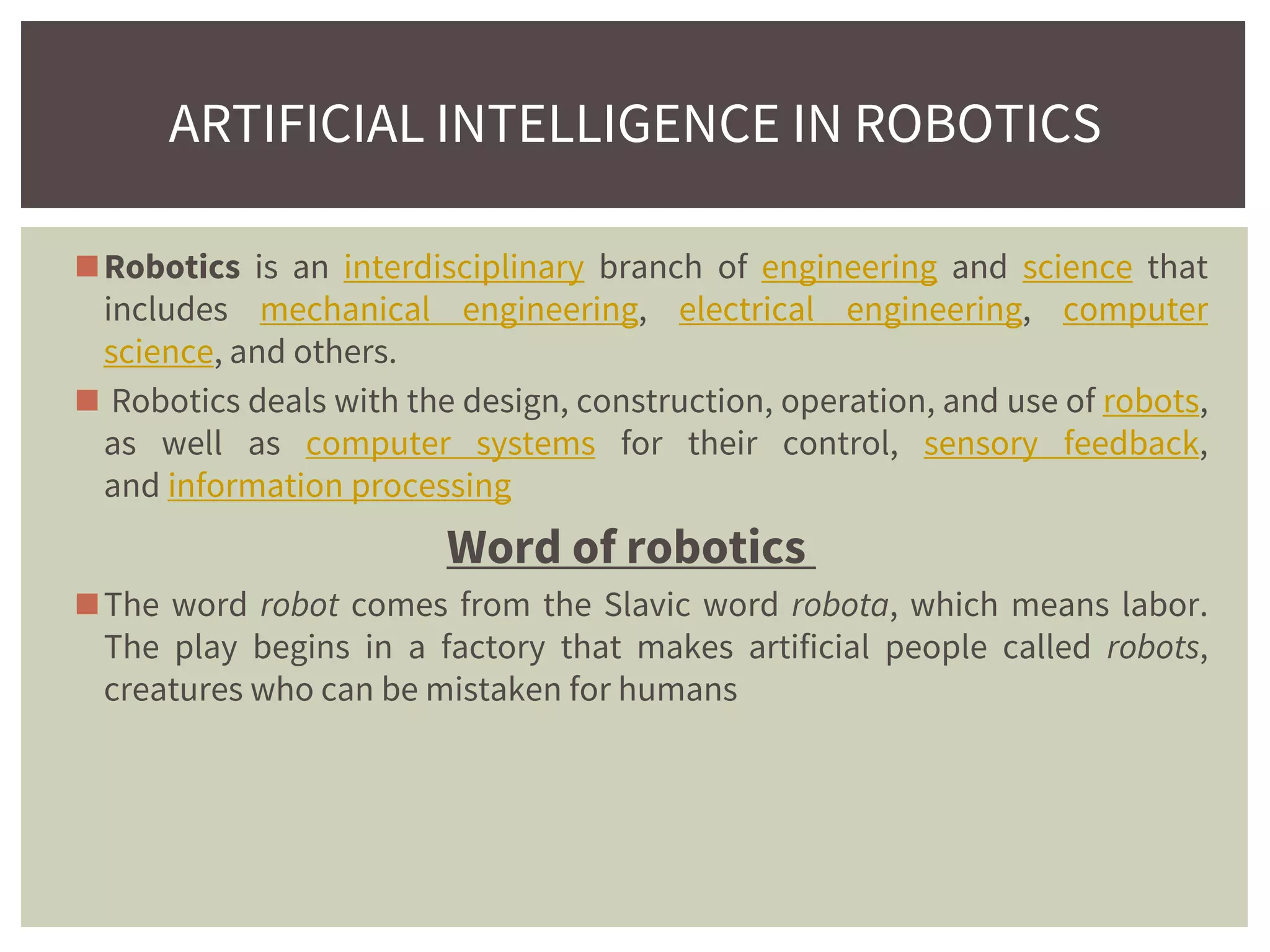 Artificial intelligence | PPTX