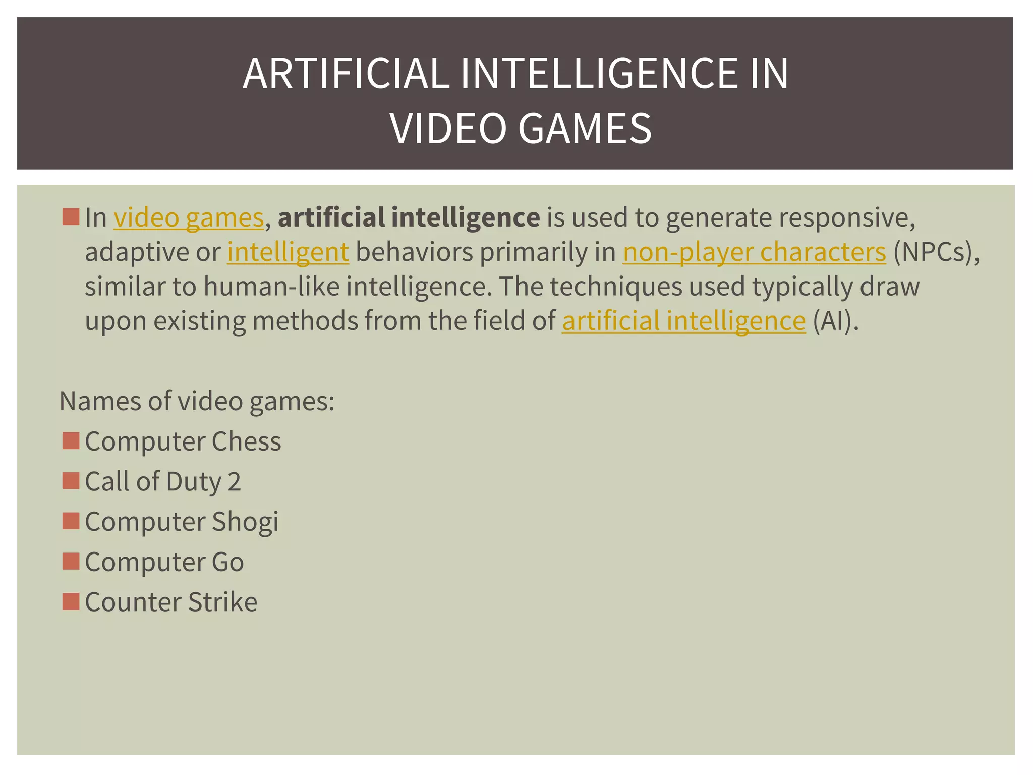 Artificial intelligence | PPTX
